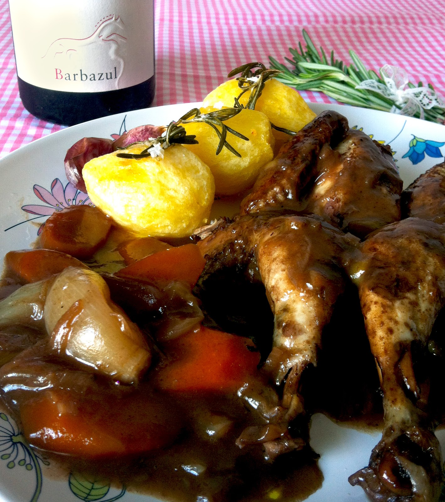 La Cocina de Ninaj: Coquelets au Vin