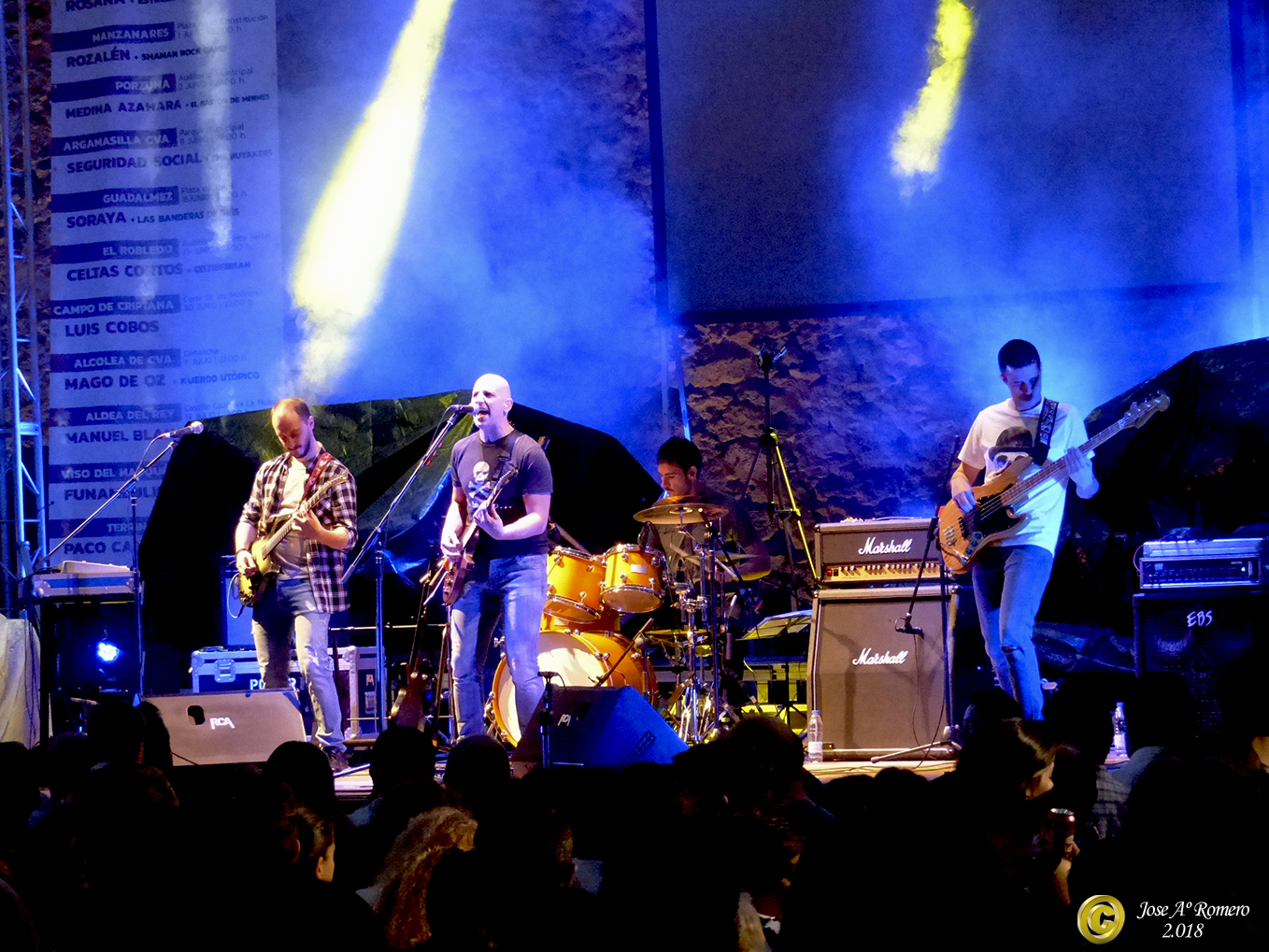 Manzanares en Imágenes: Shaman Rock Band, José (batería), Apeles (bajo ...