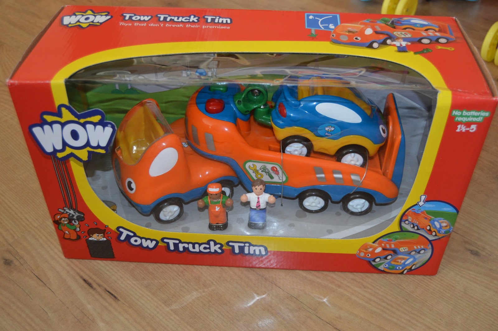 Playdays and Runways: WOW Toys - Tow Truck Tim