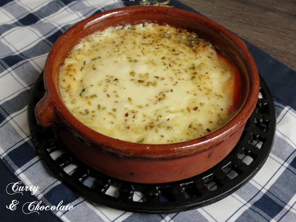 Cooking in English (o intentándolo): Baked provolone with tomato and ...