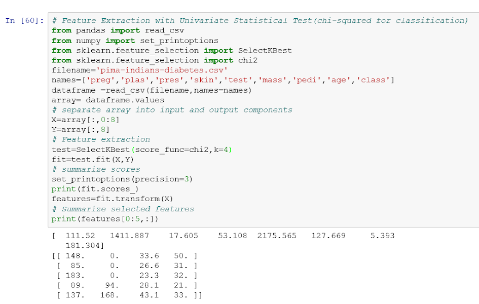 Machine Learning in Python