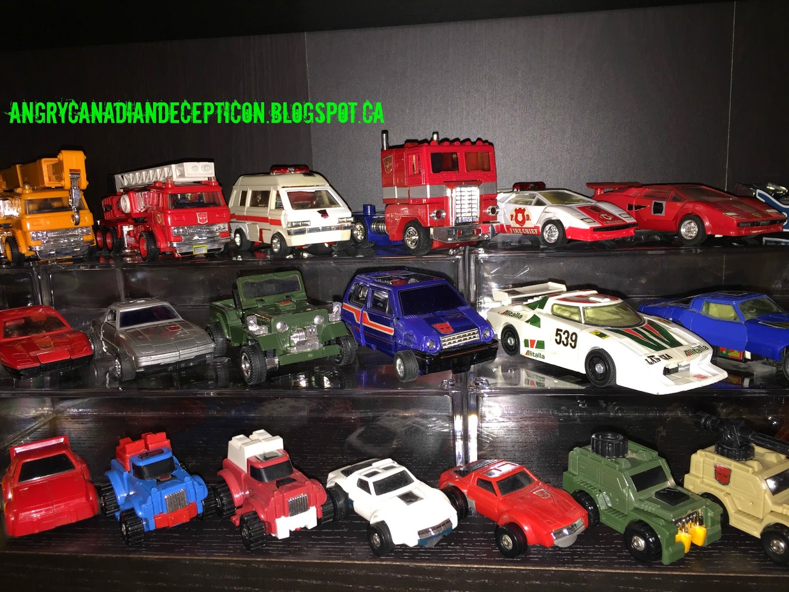 A Transformers Blog - My Life In Collecting: G1 Autobot Car Shelf