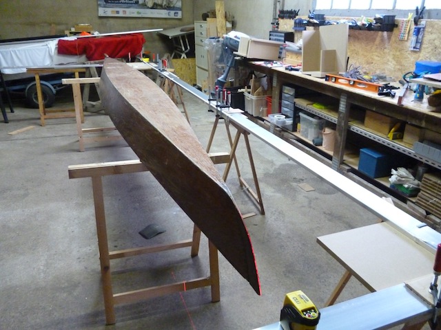 les poissons des arbres: restauration d'une périssoire de l'Yerres #1