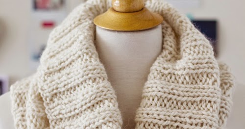 Beautiful Skills - Crochet Knitting Quilting : Cozy Ribbed Scarf - Free ...