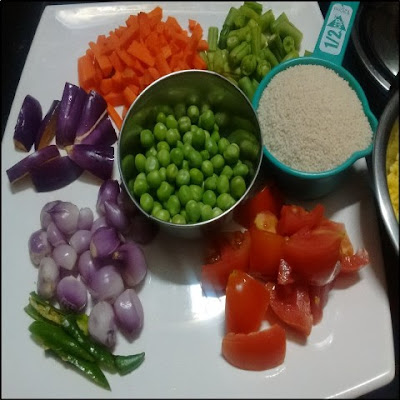 Kodo Millet Vegetable Bhath
