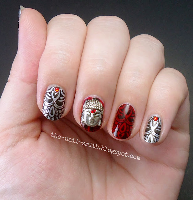 The Nail Smith: Born Pretty Store Review: Buddha Nail Charms