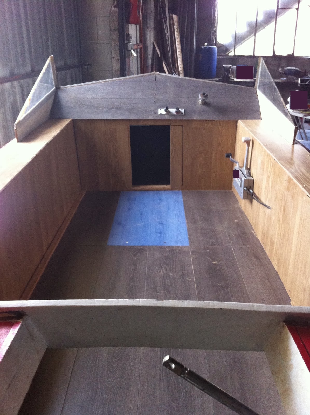 Restauration coque de bateau: 2. Ossature / structure