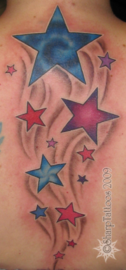 Tattoo 4 Girls: Stelutze & luna & soare