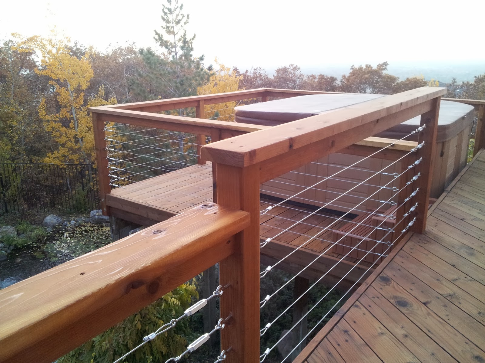 Park Wood And Deck Stylists Cable Rail With Deck Restoration Park Wood And Deck Stylists Cable Rail With Deck Restoration
