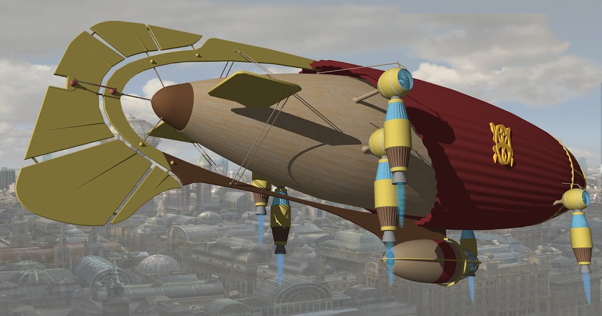 SketchUp 3D Challenge: Winner Announcement: Challenge #246: Airship