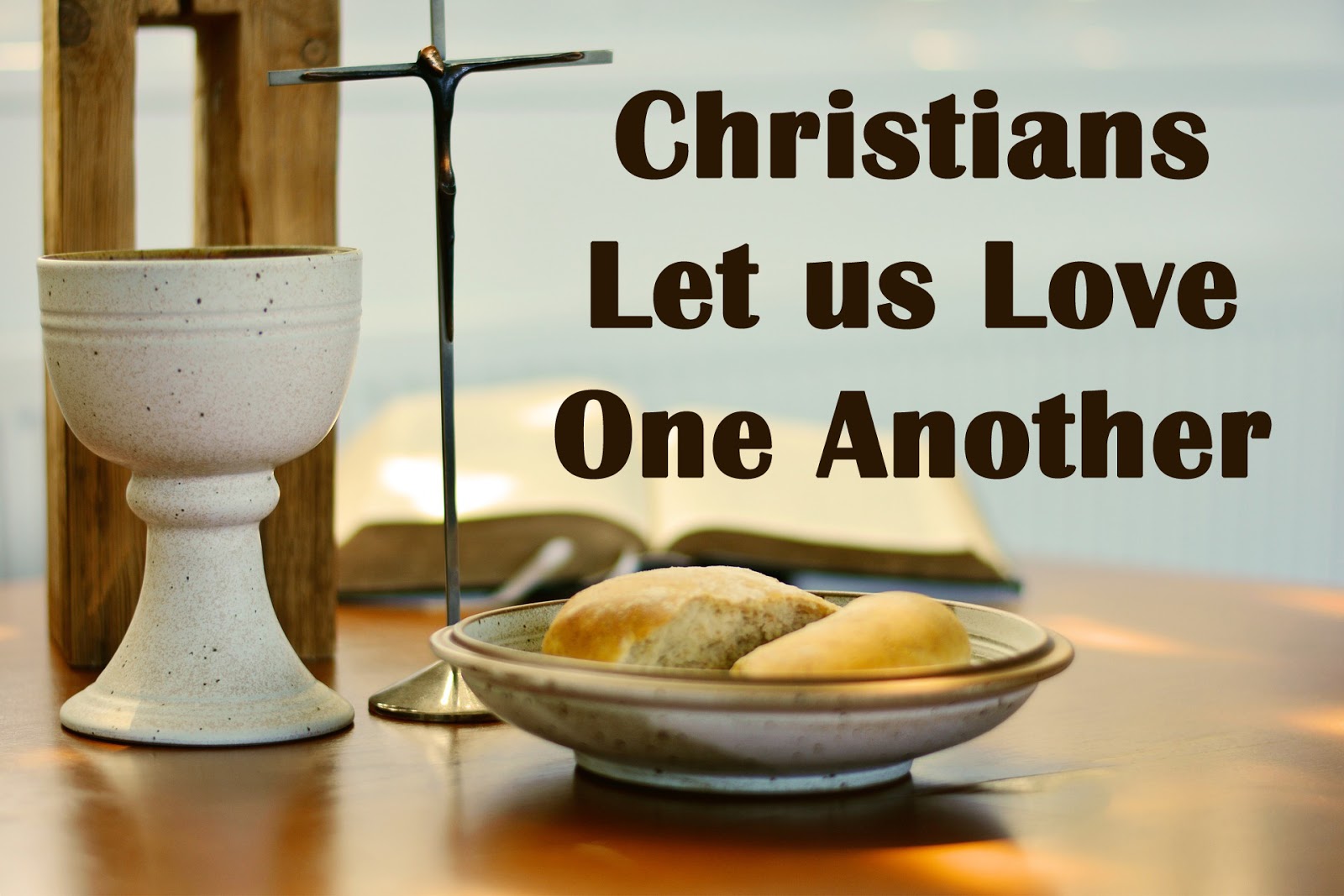 Christians let us Love one Another | GodSongs.net