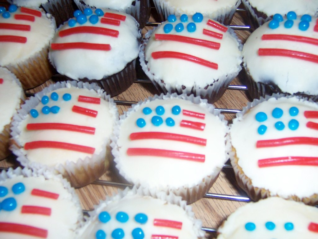 Cupcake Decorating Ideas for 4th of July : Let's Celebrate!
