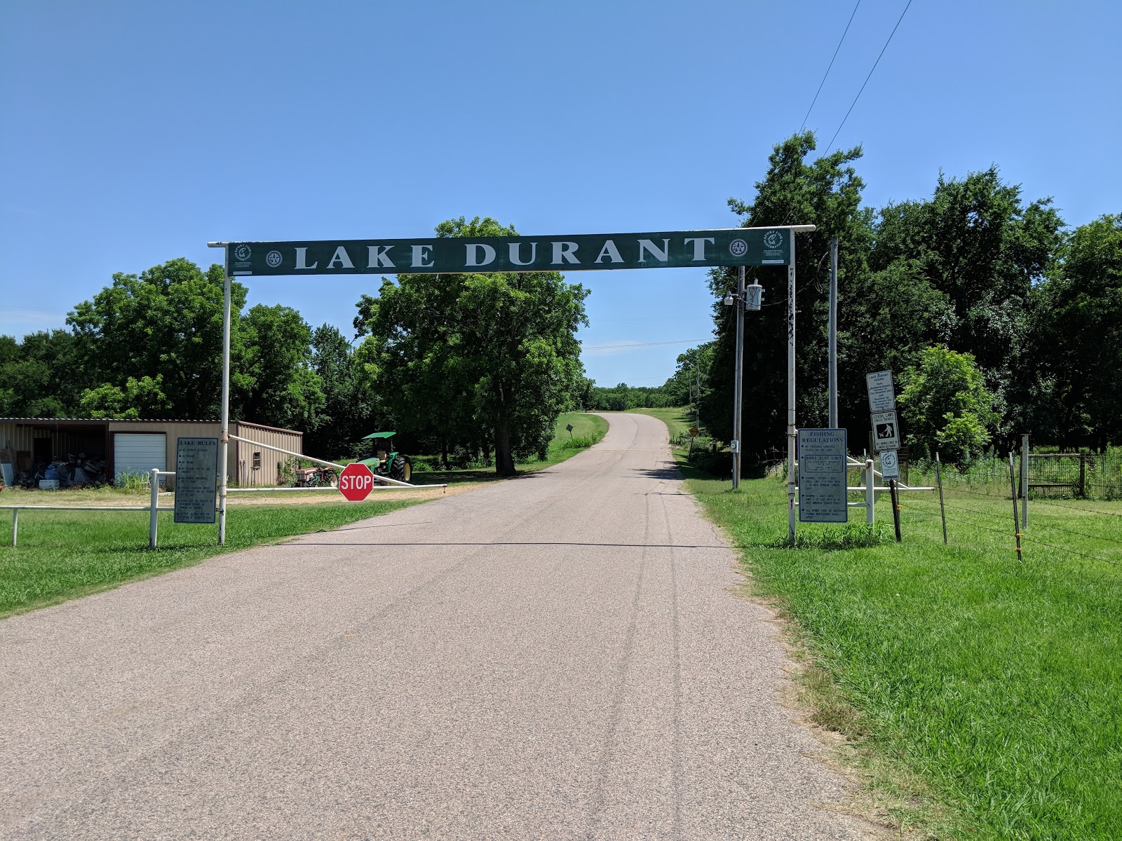 Day 1 - Dallas, TX to Lake Durant, Durant, OK - 113.3 miles (republished)