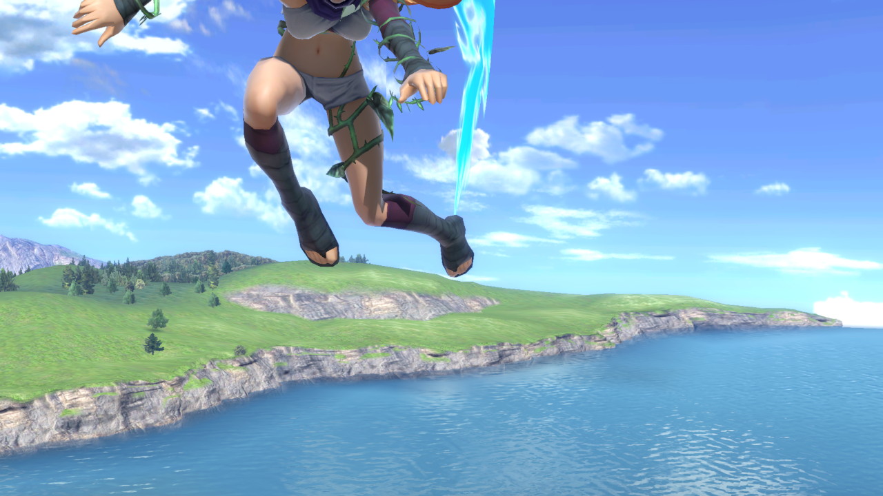 Anime Feet: Super Smash Bros Ultimate: Phosphora (Kid Icarus)