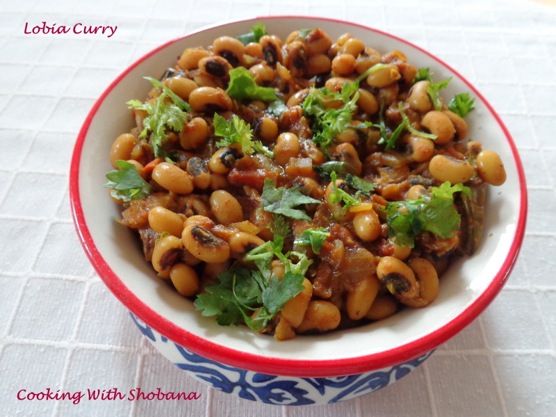 Cooking With Shobana : LOBIA CURRY