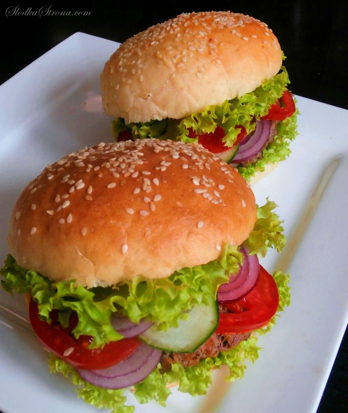 Słodka Strona: Domowe Hamburgery