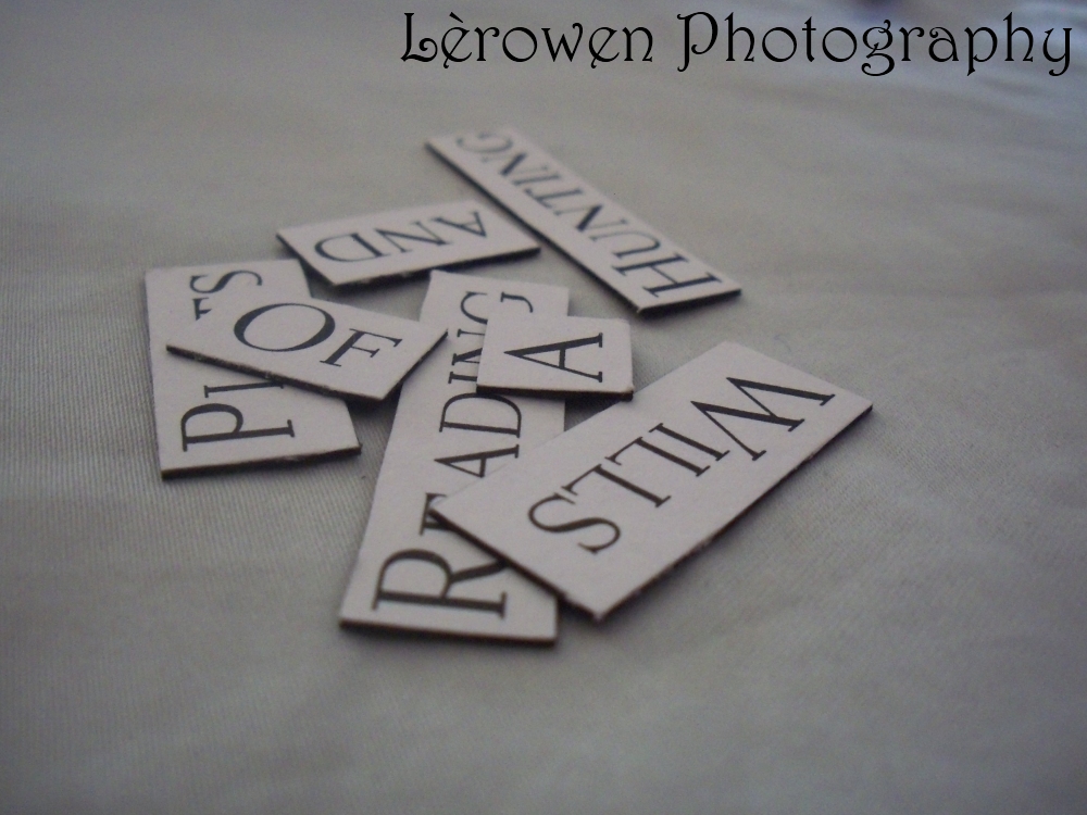 Eat...Sleep...Write: DIY: Word Magnets