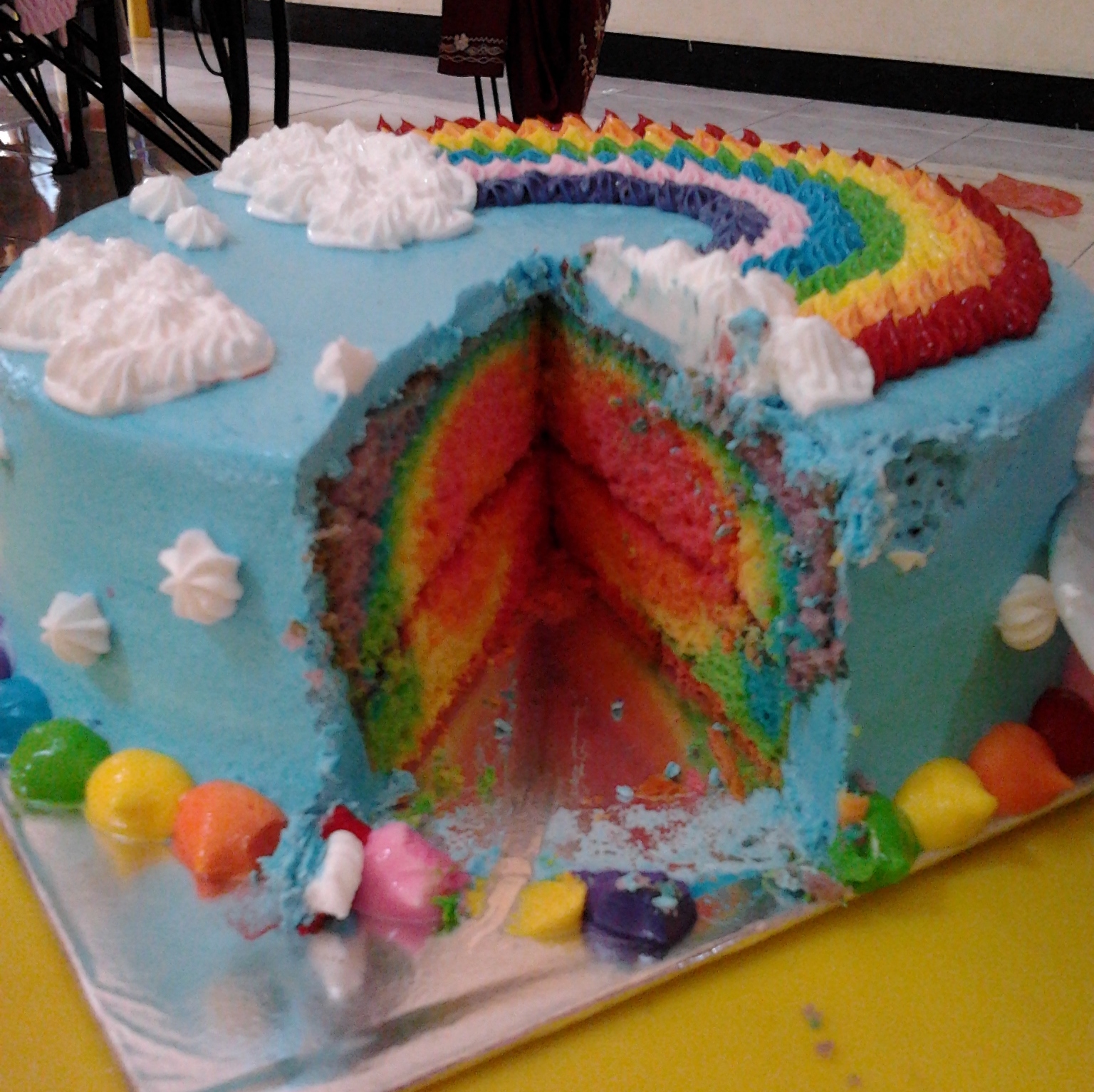 safiamita: Rainbow Cake di Semarang