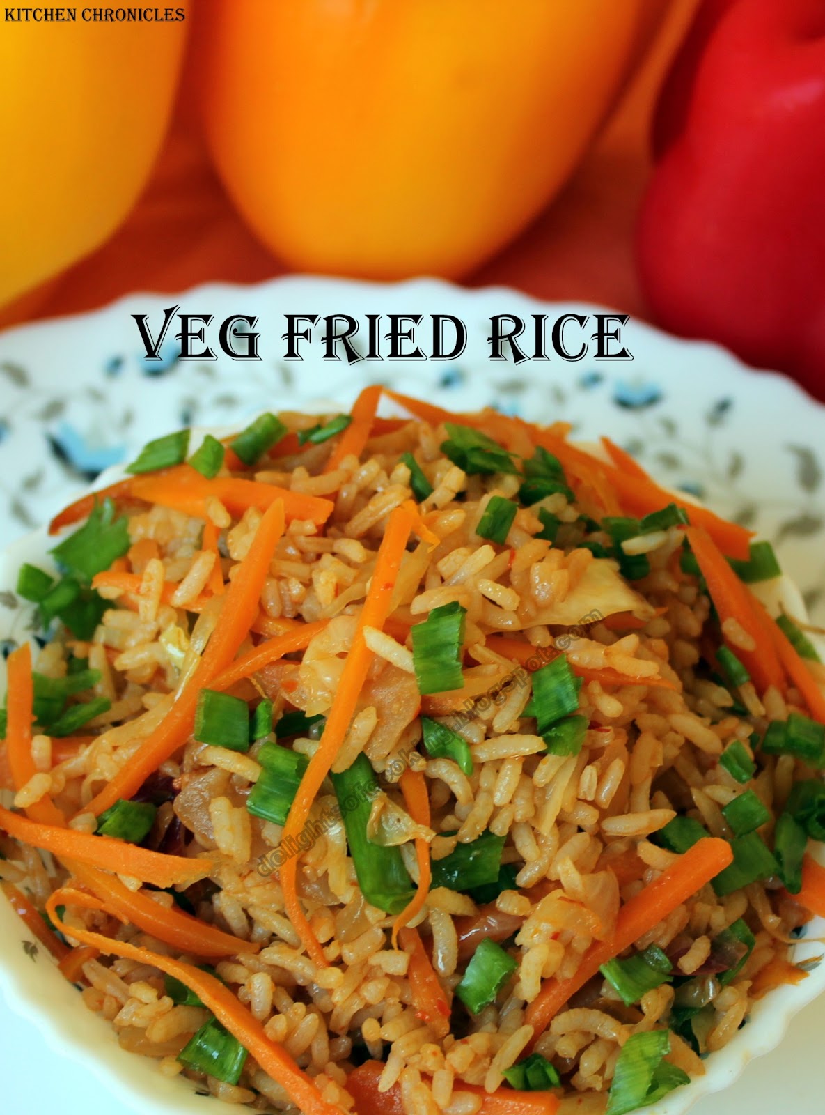 Kitchen Chronicles: Veg Fried Rice