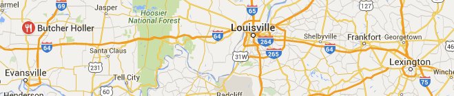 How close can you get to Butcher Hollow, KY. and still stay connected ...