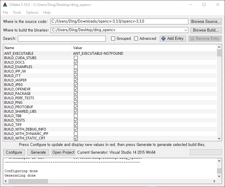 Ding's CV note: opencv - set up extra module 設置opencv擴充函式庫 Ding's CV note: opencv - set up extra module 設置opencv擴充函式庫