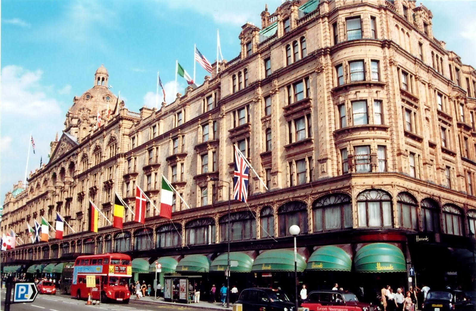 English with Mrs Potato: A little bit of London I "Harrods"