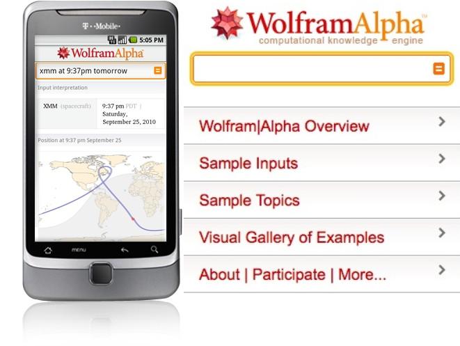 Projeto Digital+ Educação: Wolfram Alpha - Da internet para o celular.