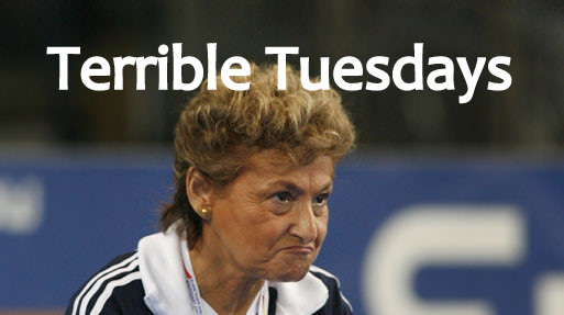 Bekah's "Get A Grip" Gym Blog: Terrible Tuesdays - "Spectaculars"?