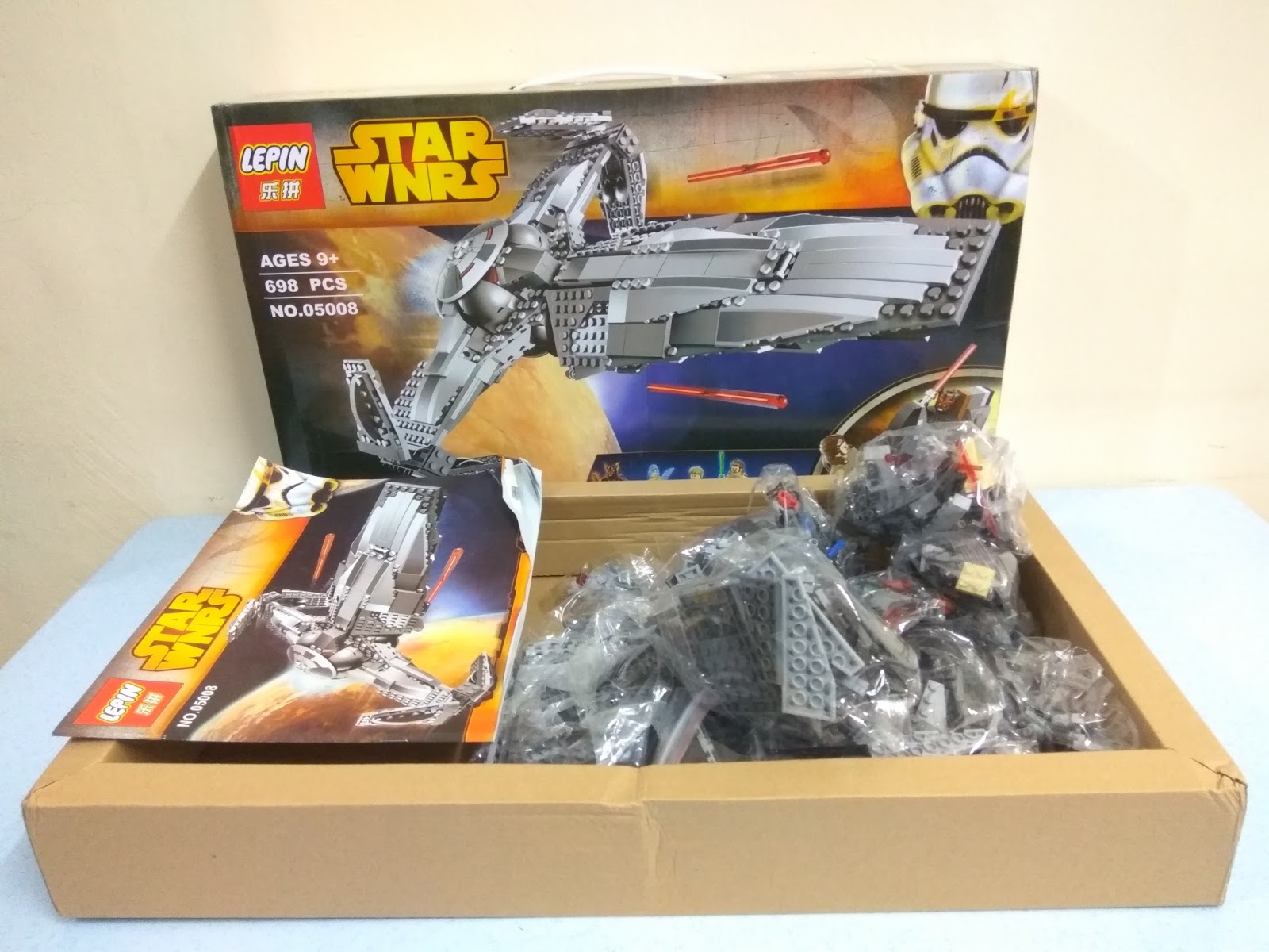 .: Monkeys Can Game :.: LEPIN 05008 STAR WNRS Sith Infiltrator Review