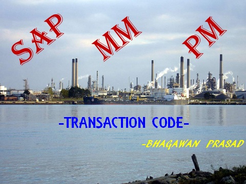 sap.training: SAP PM T-CODE LIST