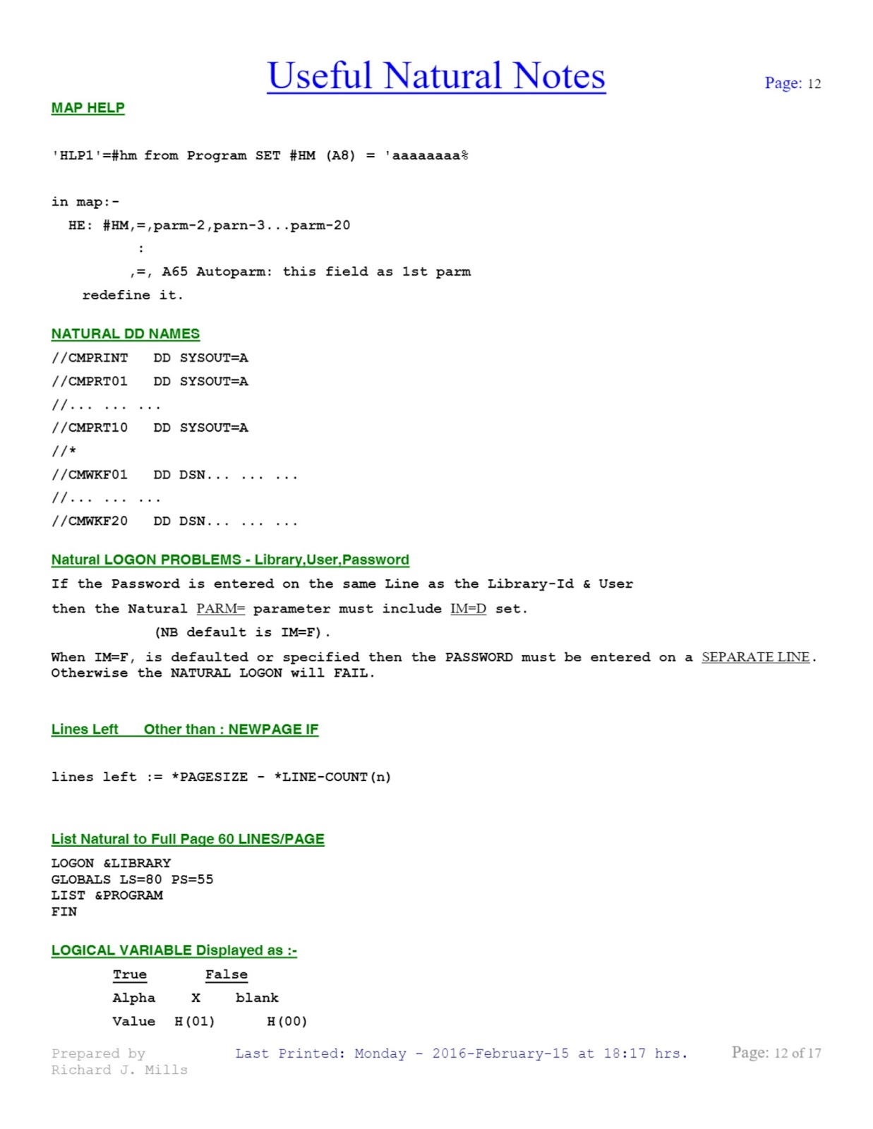 PROGRAMANDO NATURAL ~ Adabas Mainframe