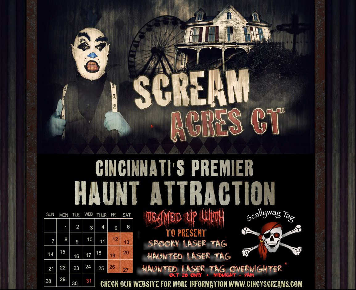 City Blood Blog: Ohio, Kentucky and Indiana's Haunt Blog!: Scream Acres ...