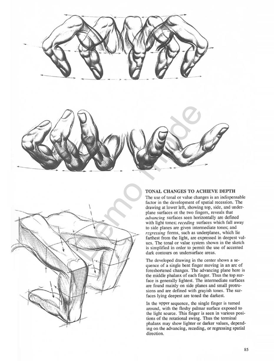 Estúdio Fantasma: Apostila: "Drawing dynamic hands" de Burne Hogarth
