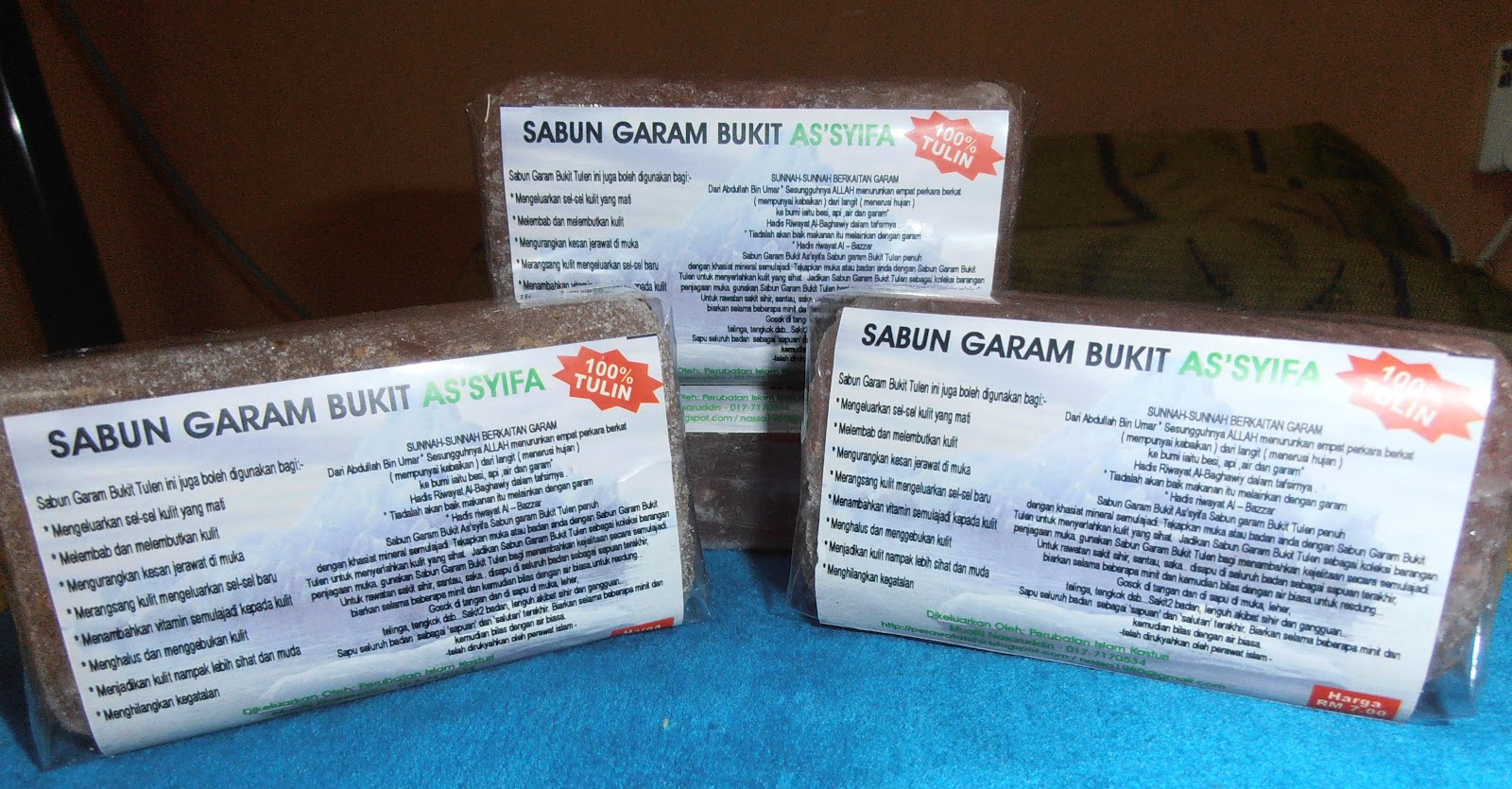 PERUBATAN ISLAM & BEKAM RAWANG SELANGOR: KEBERKESANAN TERAPI AURA GARAM ...