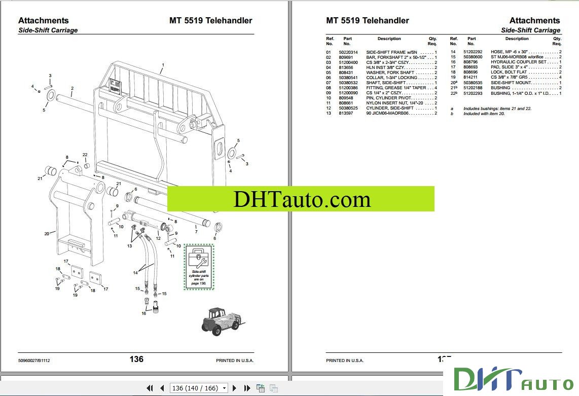 MANITOU FORKLIFT USA PARTS CATALOGUE FULL - Automotive Library