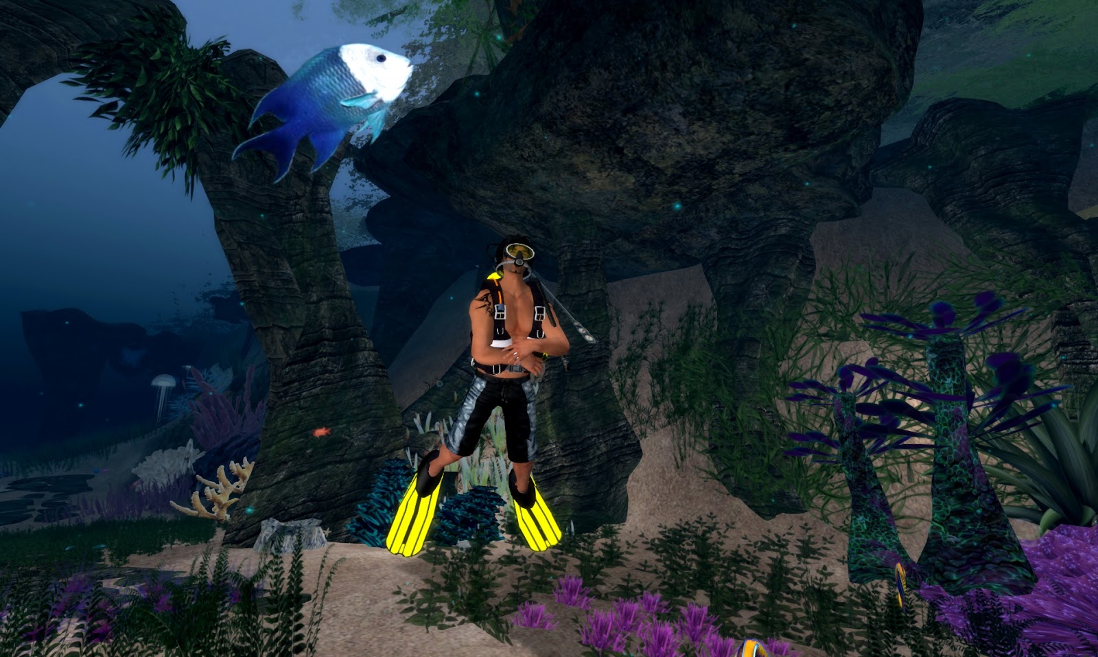 Echt Virtuell: Tauchen in Second Life