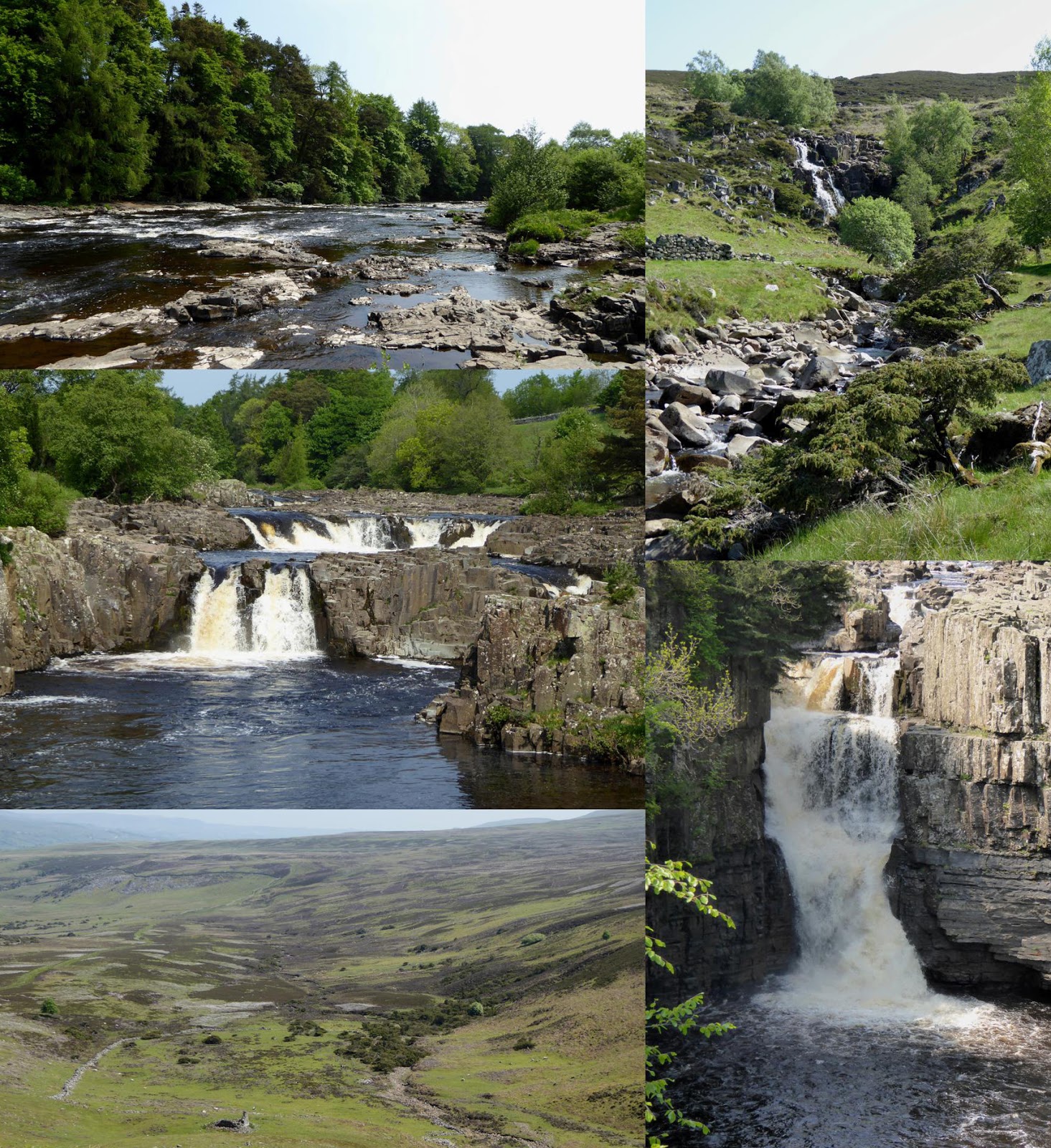 Julia Garner : Low Force - High Force - Cronkley Fell.