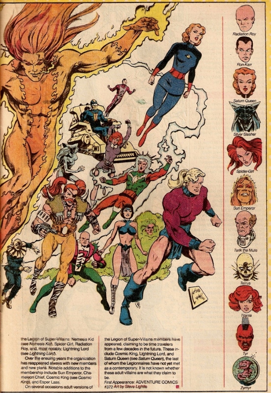 The Legion of Super Bloggers! : Who's Who: Legion of Super-Villains