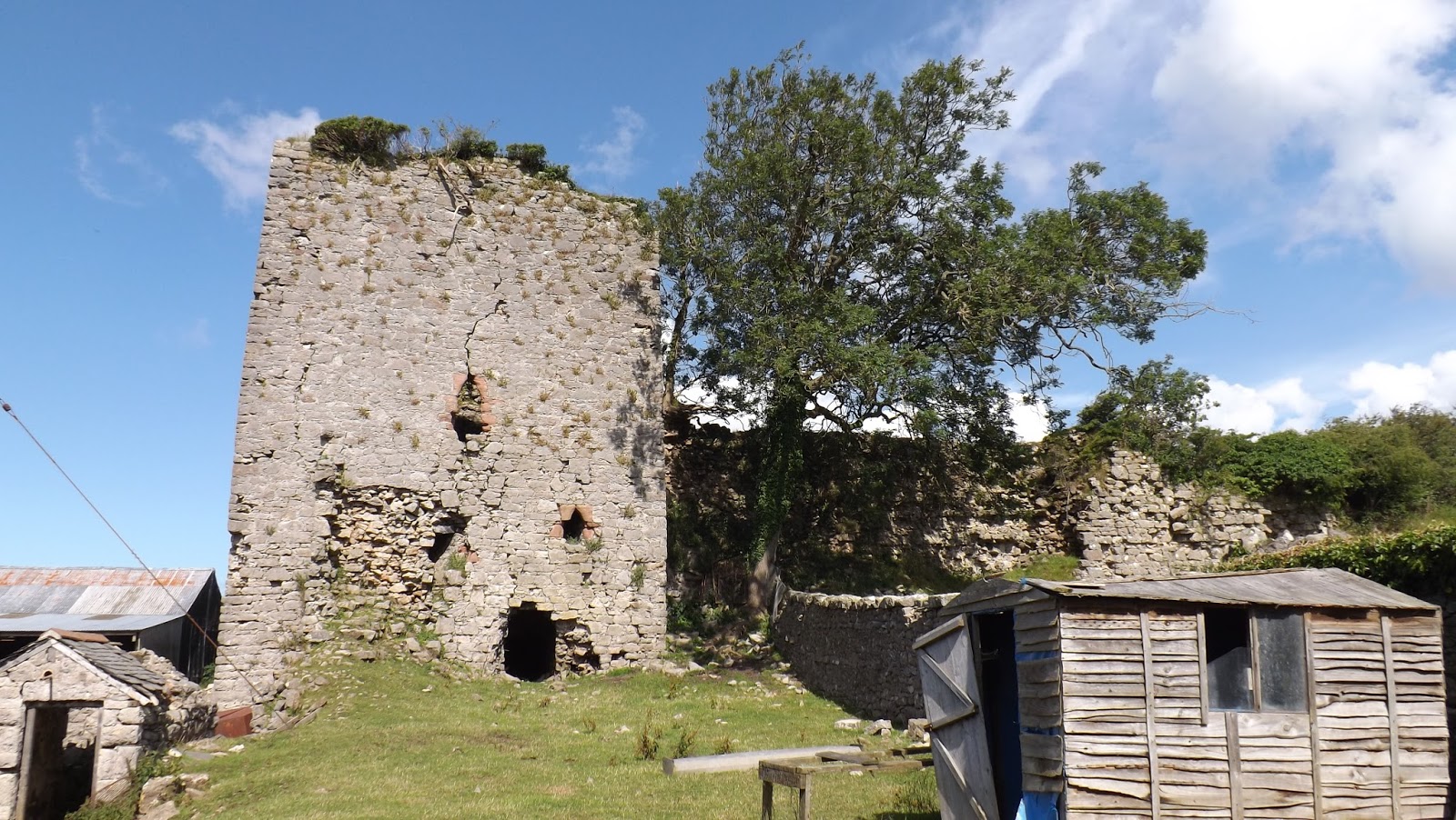 The castles, towers and fortified buildings of Cumbria: Gleaston Castle ...