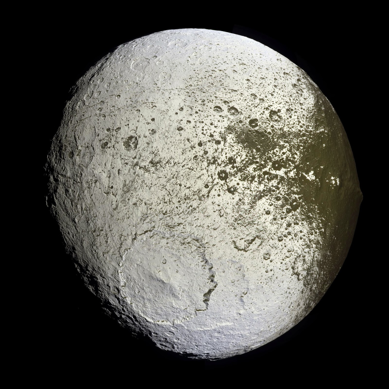 Suburban spaceman: Nasa Cassini: Origin of the Equatorial Ridge on Iapetus