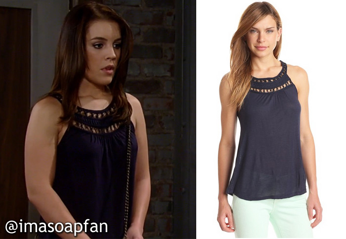 Kiki Jerome's Navy Tank - General Hospital, Season 52, Episode 49, 06 ...