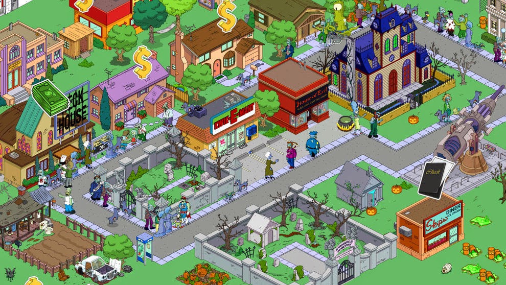 APLICACIONES PARA MÓVILES: Los Simpsons: Springfield