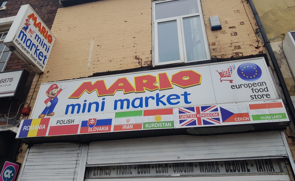 The Ham and Egger Files: Mario mini market in Levenshulme