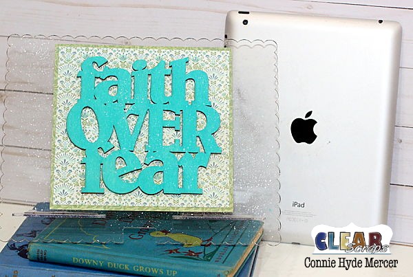 crafty goodies: Tablet Stand and Wood Quotes by Clear Scraps!