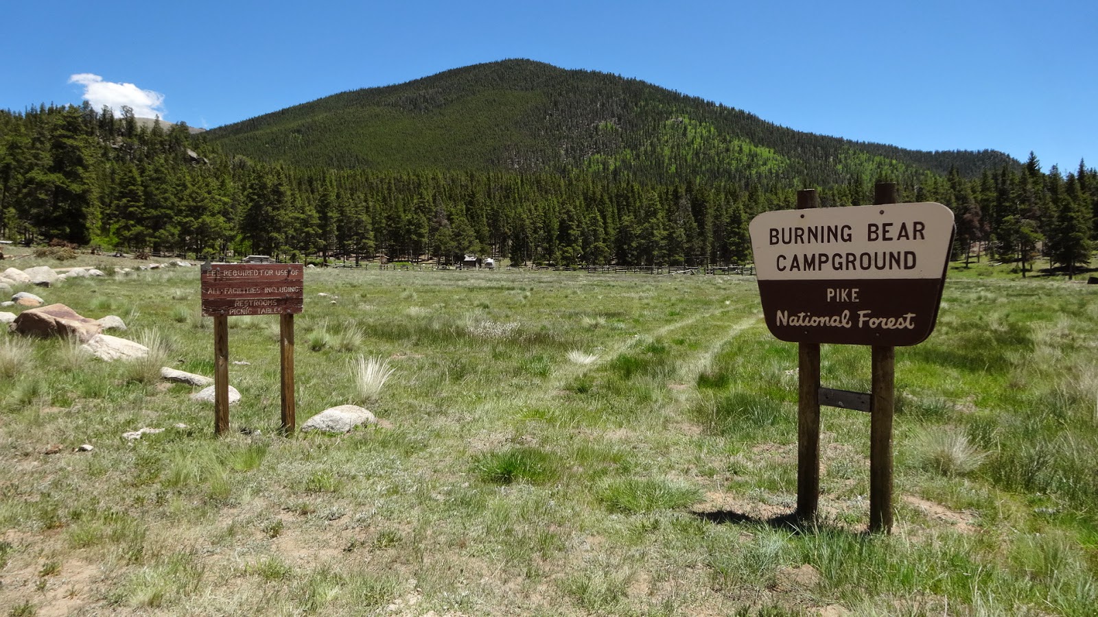 National Forest Camper: Burning Bear Campground