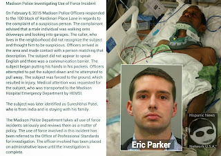 Hispanic News Network U.S.A.: Madison Police Officer Eric Parker ...