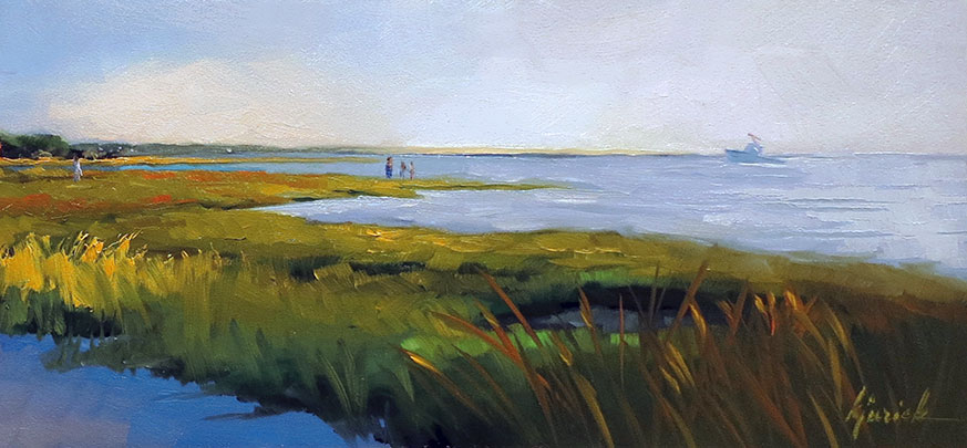 A Painting Today: "Life On Marsh"