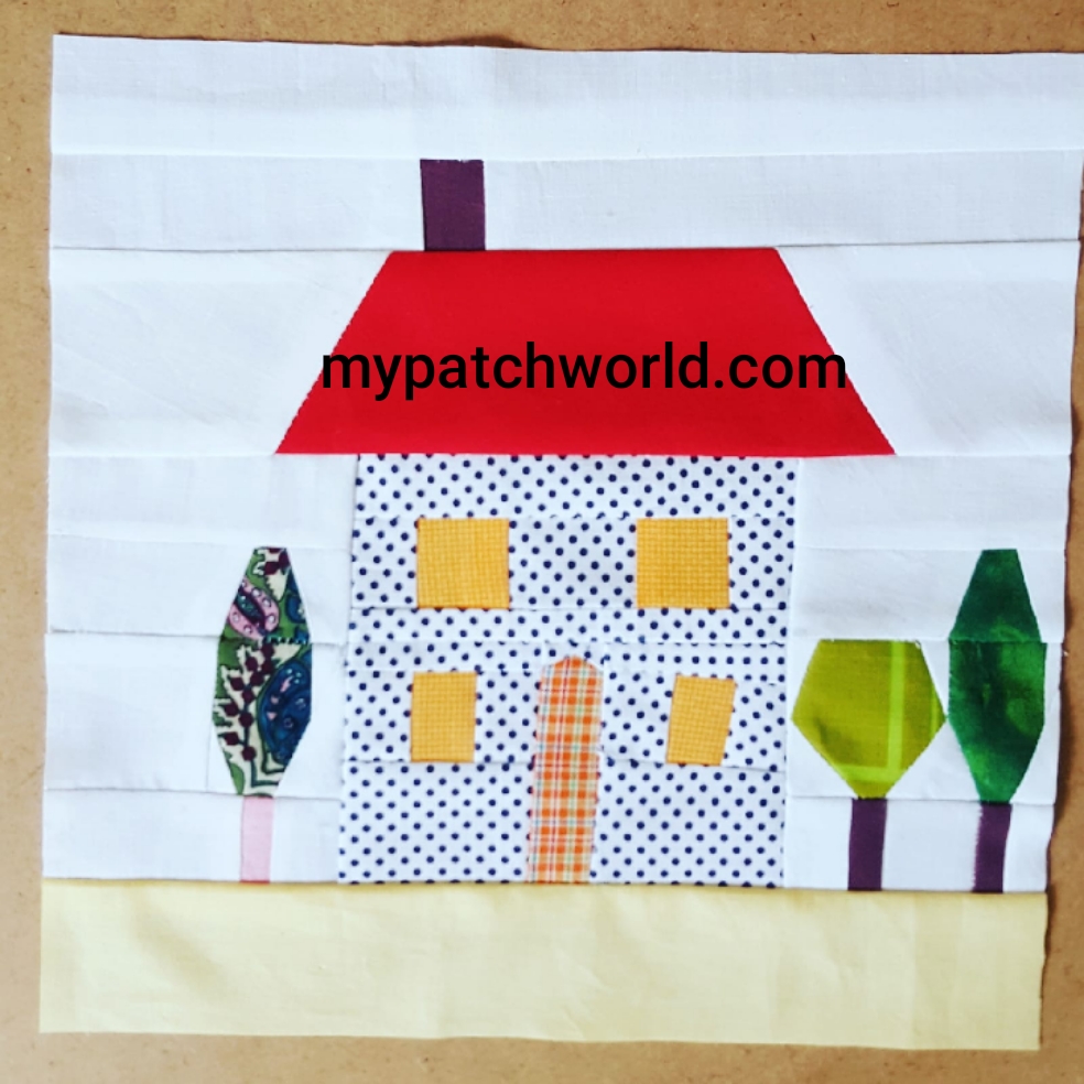 house block pattern | All about patchwork and quilting