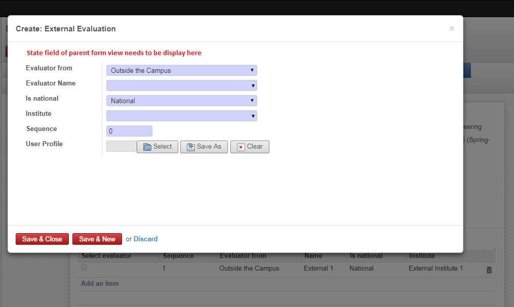 Get parent form value in one2many form view or pop up form view - StarNT