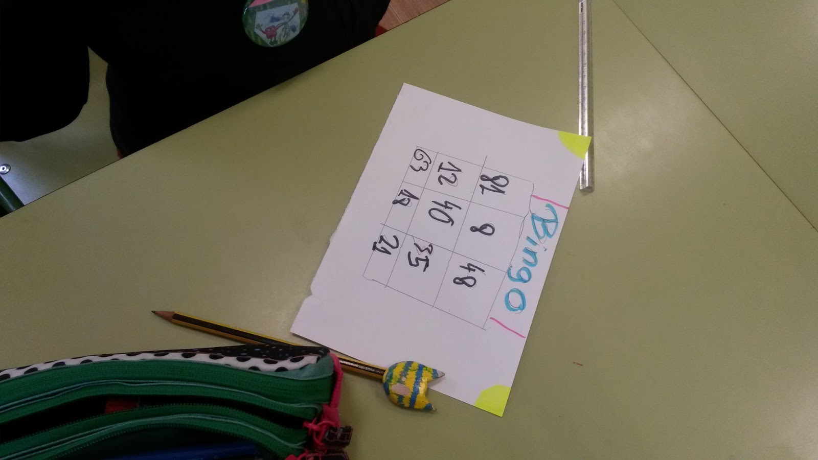 CEIP. AMADOR DE LOS RÍOS: ¡BINGO DE LAS MULTIPLICACIONES!
